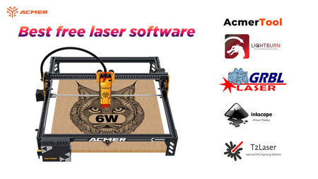 Best Free Software for Laser Engraving [Update 2025] – ACMER