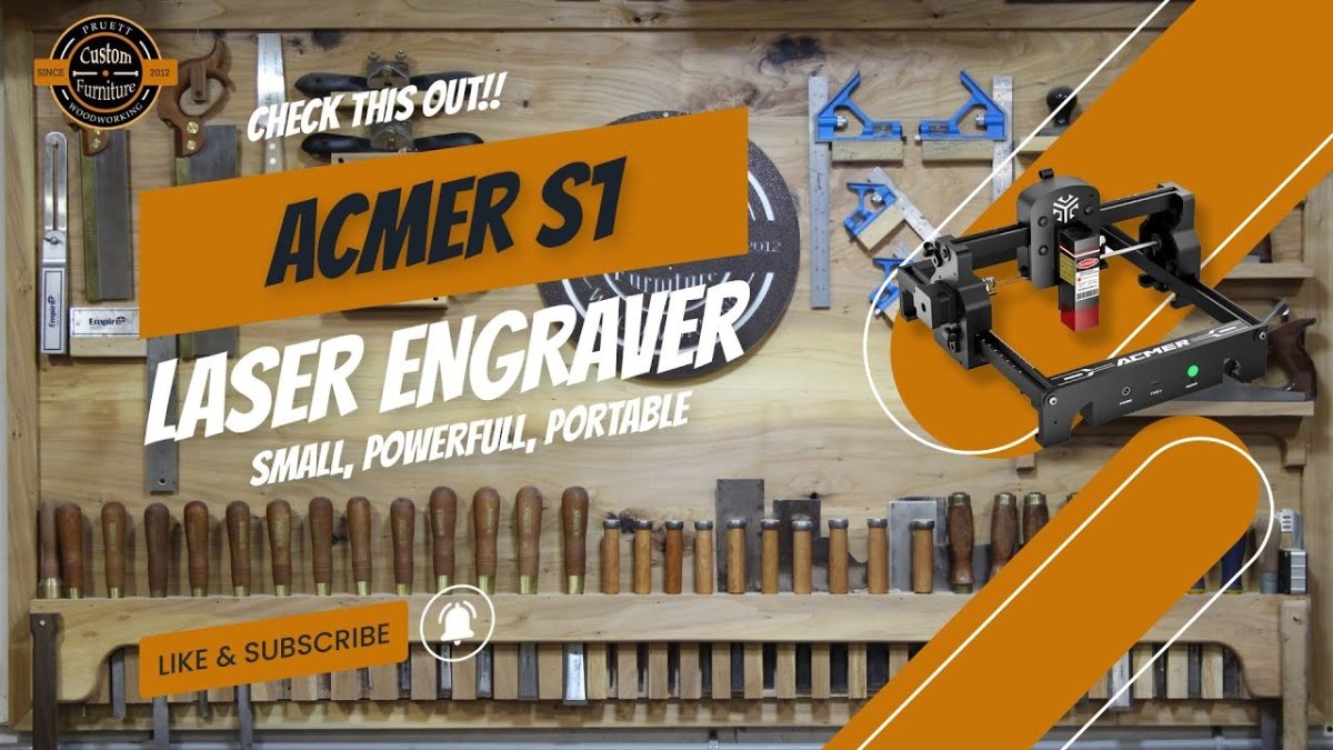 The Ultimate Portable Laser Engraver: Acmer s1 Review and Demo. – ACMER