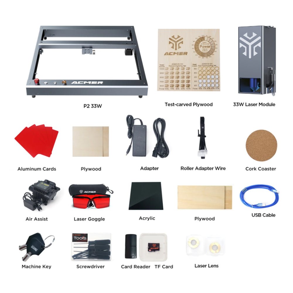 ACMER P2 Laser Engraver Cutting Machine