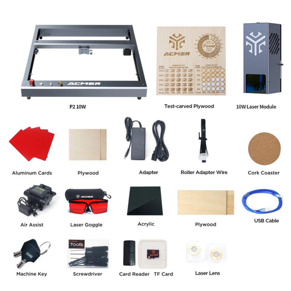 ACMER P2 Laser Engraver Cutting Machine