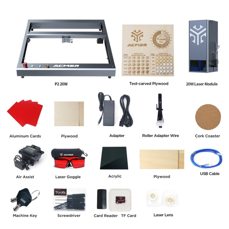ACMER P2 Laser Engraver Cutting Machine