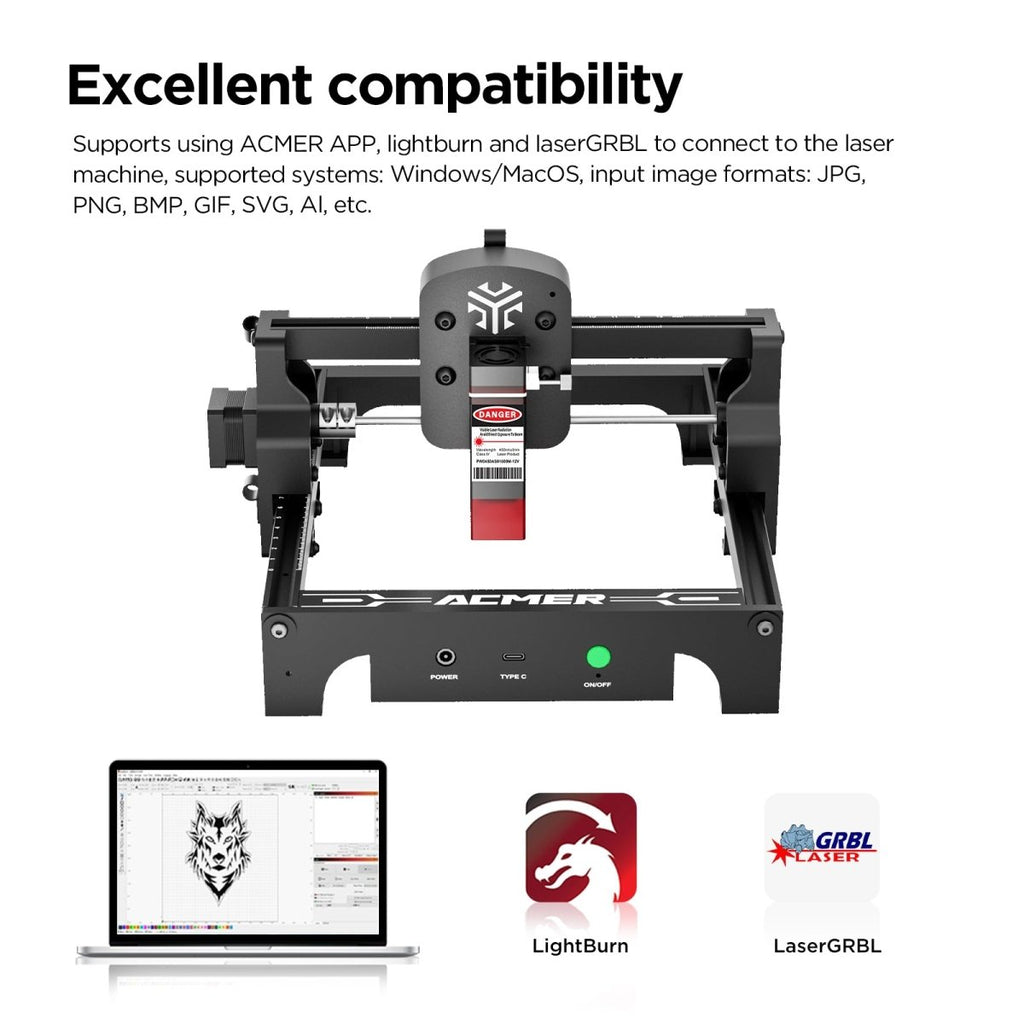ACMER S1 Portable Laser Engraver Mini Machine