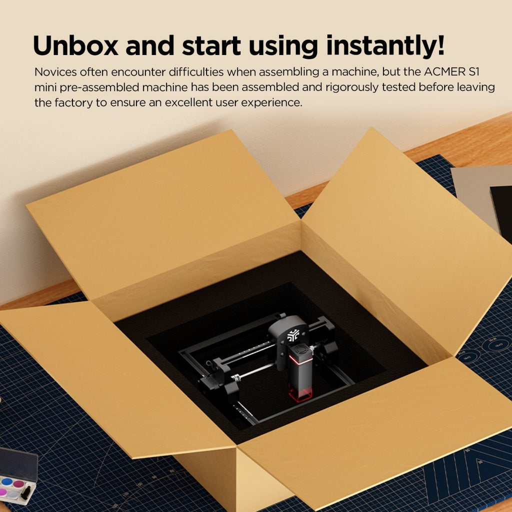 ACMER S1 Portable Laser Engraver Mini Machine