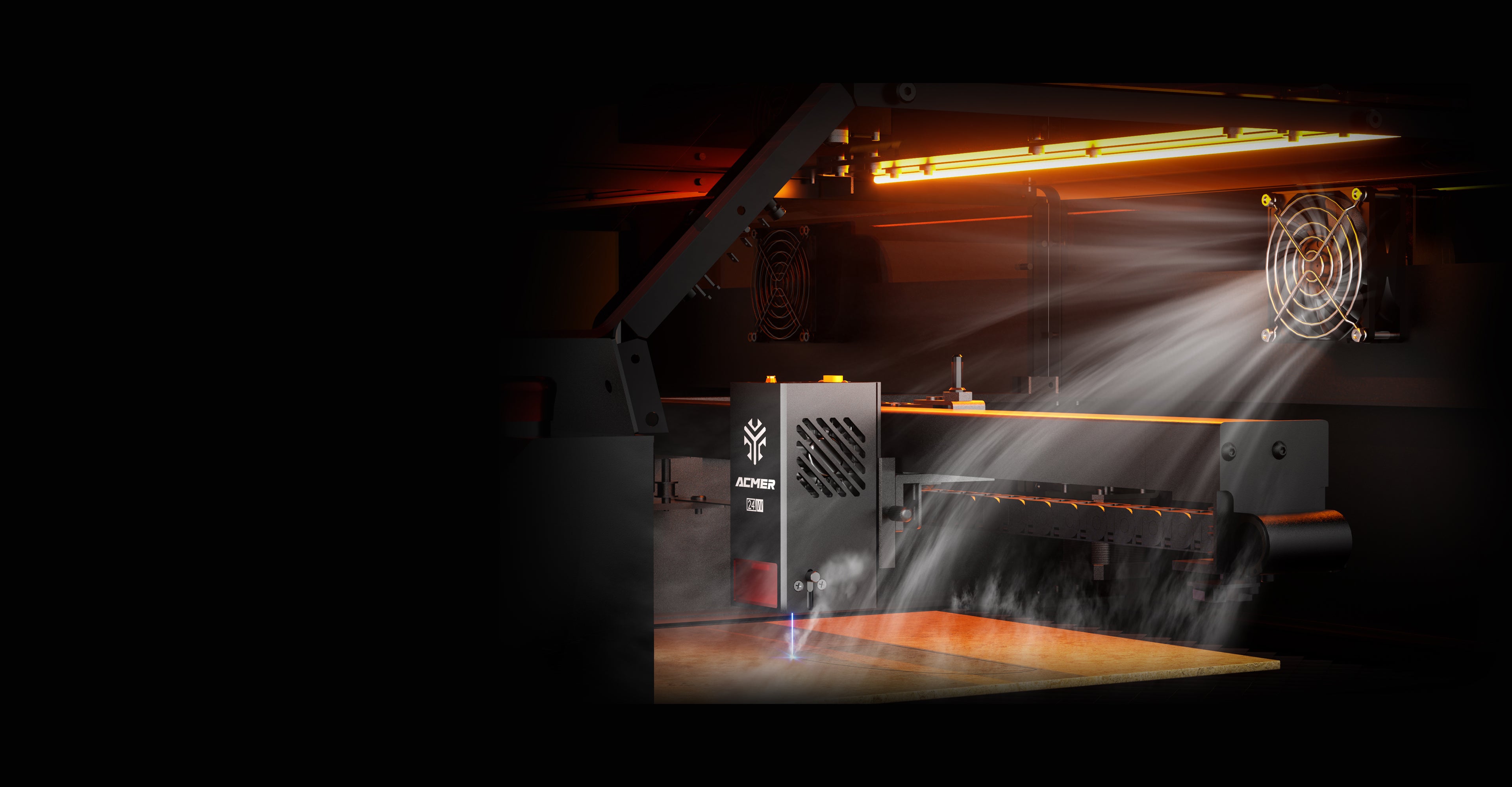 ACMER P3 IR＆Diode Enclosed Dual Laser Engraver